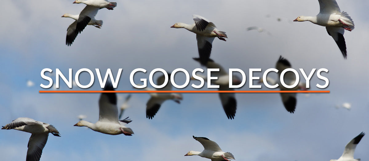 Omaha Snow Goose Decoys | Flapping & Silhouette Hunting Decoys – SilloSocks